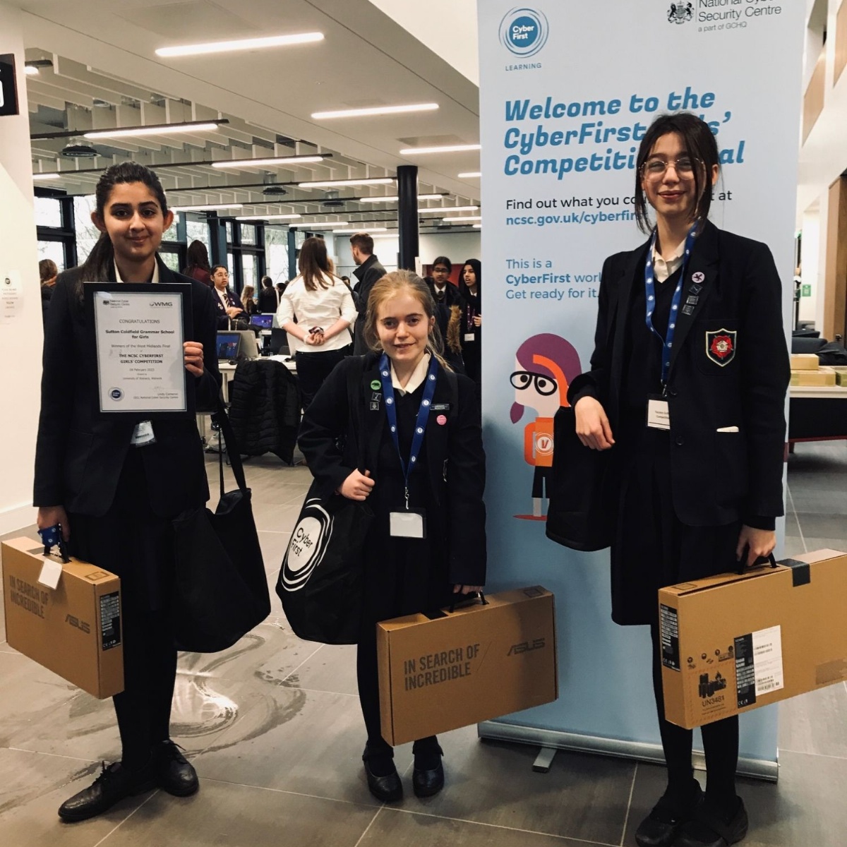 Sutton Coldfield Grammar School for Girls - CyberFirst Girls' Competition