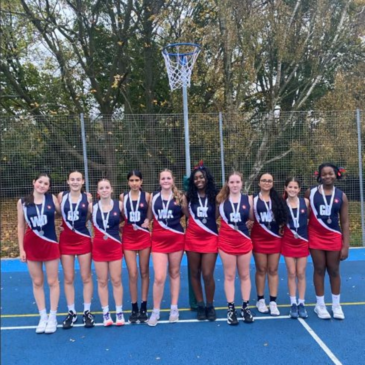 Sutton Coldfield Grammar School for Girls - Sutton Girls' U14s Netball team
