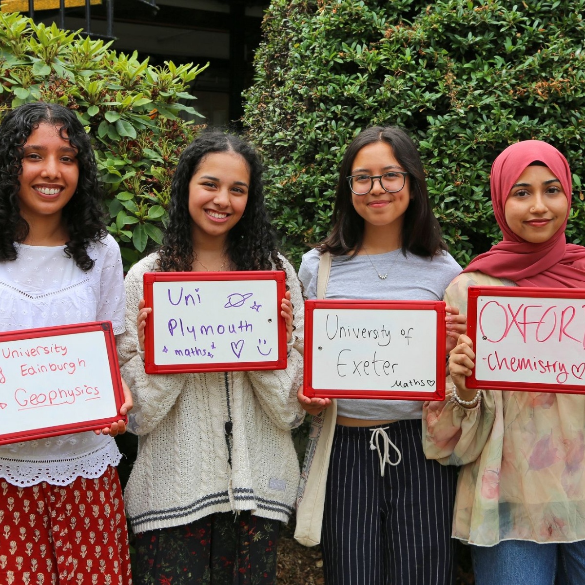 Sutton Coldfield Grammar School for Girls - A-Level Results Day 2025